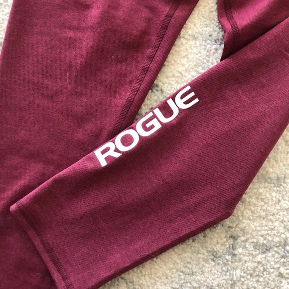 Rogue | Pants & Jumpsuits | Burgundy Rogue Workout Capri | Poshmark